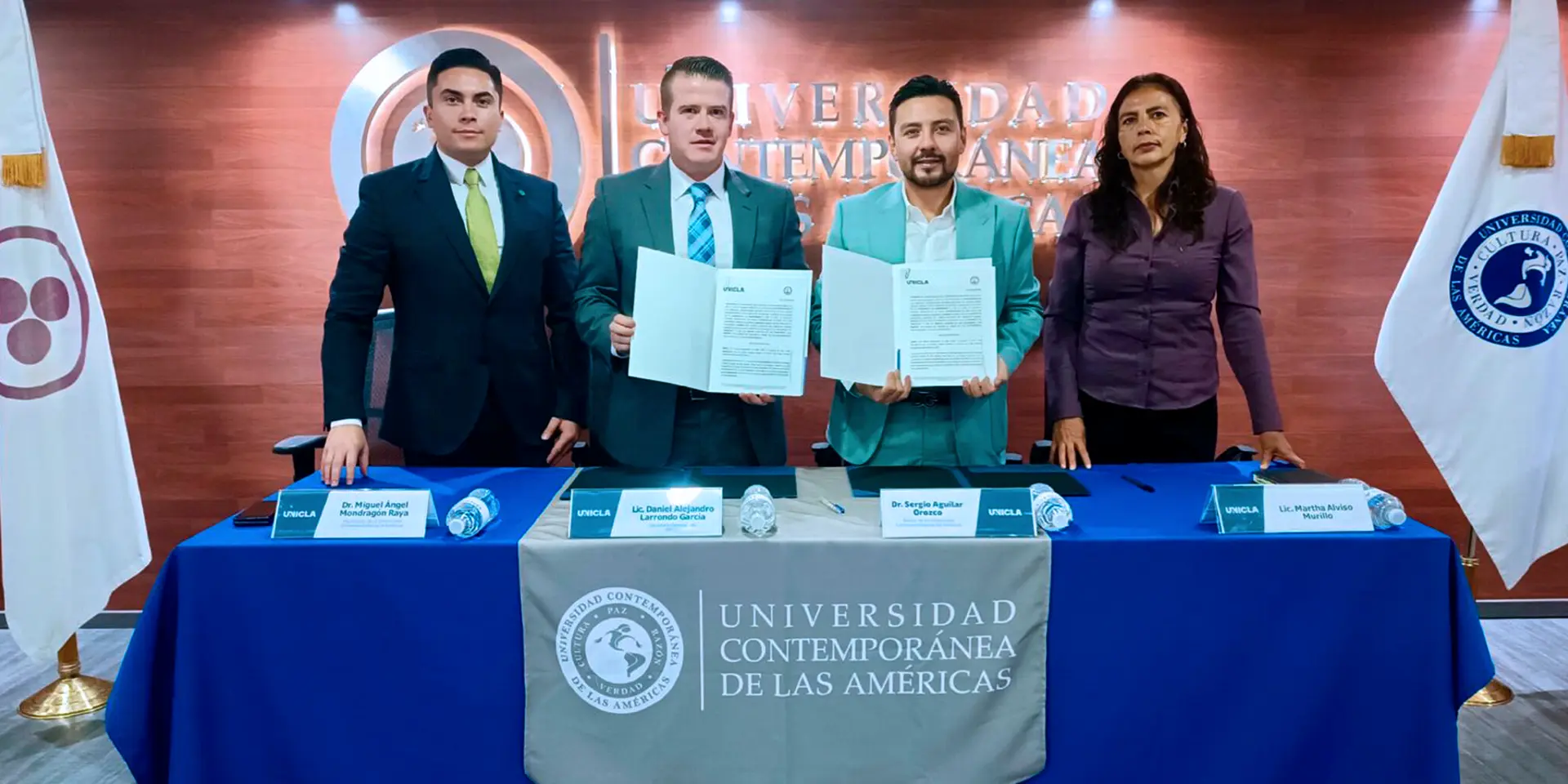 Firma de Convenio entre el SIFEDS y la UNICLA